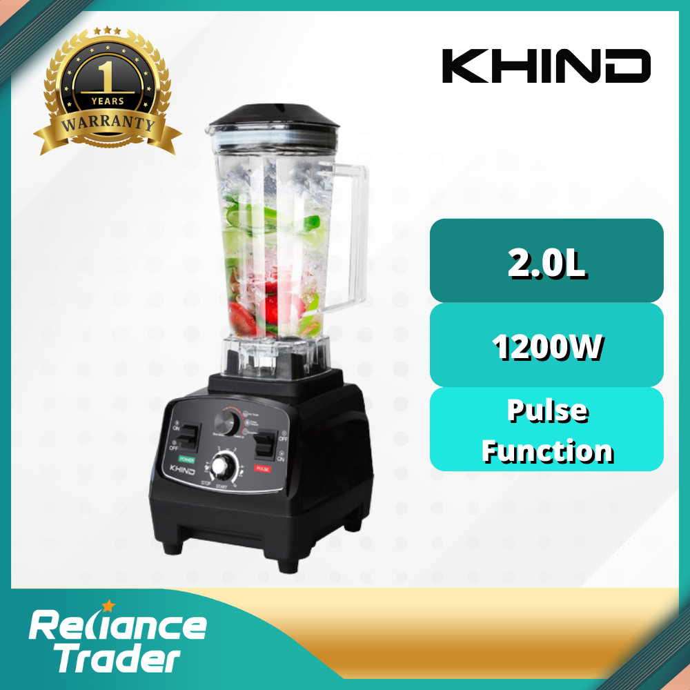 Khind 1200W Commercial Ice Blender BL2000P | Lazada