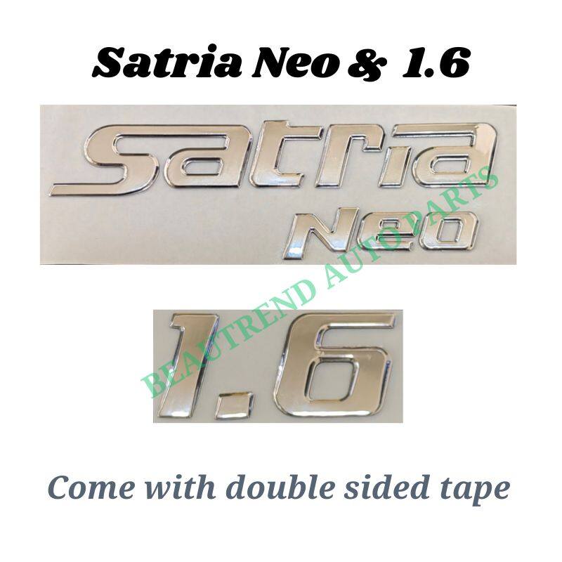 Proton Satria Neo 1.6 Badge Emblem Word Wording Logo Sticker Lambang ...