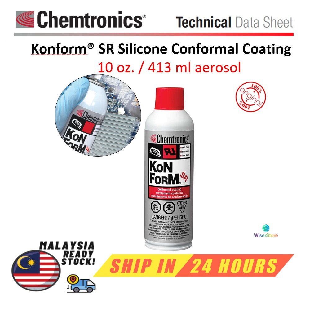 [CLEARANCE] Konform® SR Silicone Conformal Coating - 10 oz. (413 ml ...
