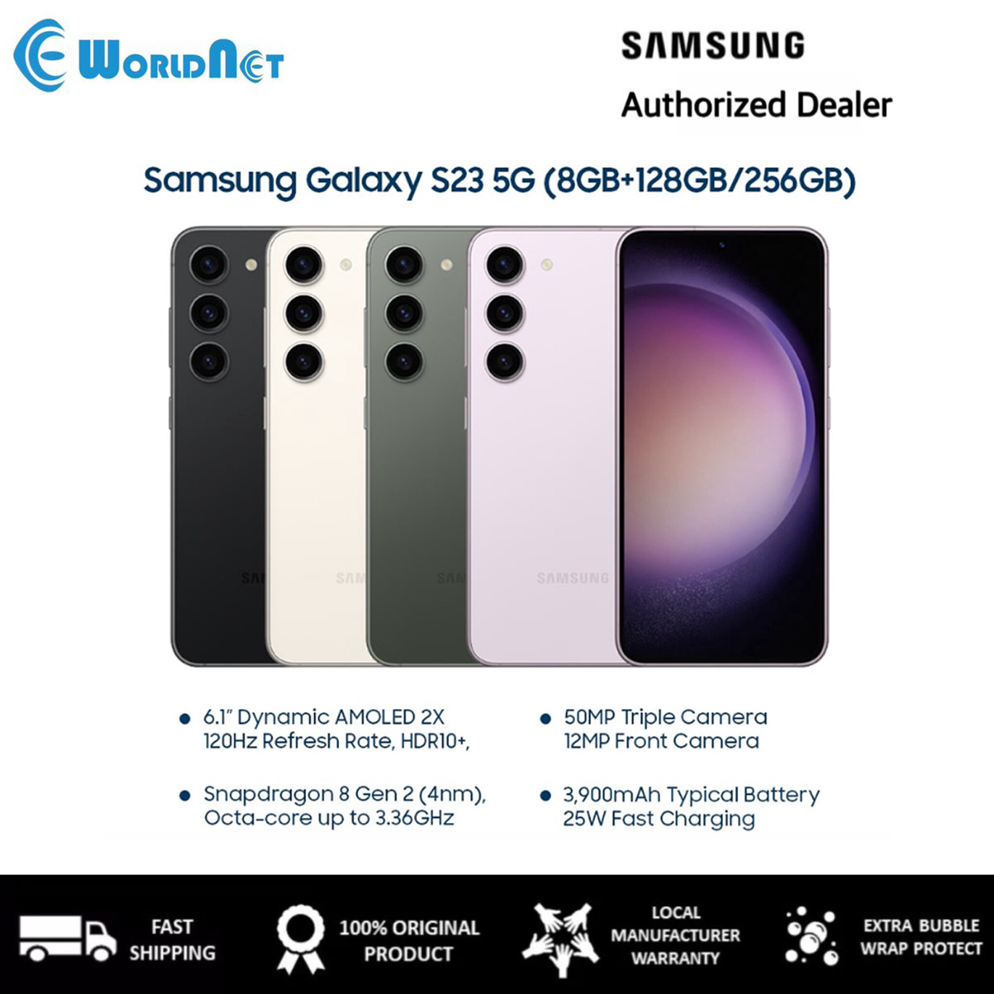 Samsung Galaxy S23 5G Smartphone - Original 1 Year Warranty by Samsung ...