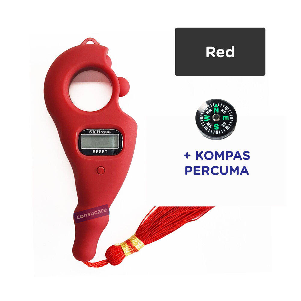 Tasbih Digital LED Islamic Prayer Beads Muslim Prayer Wooden Kayu ...