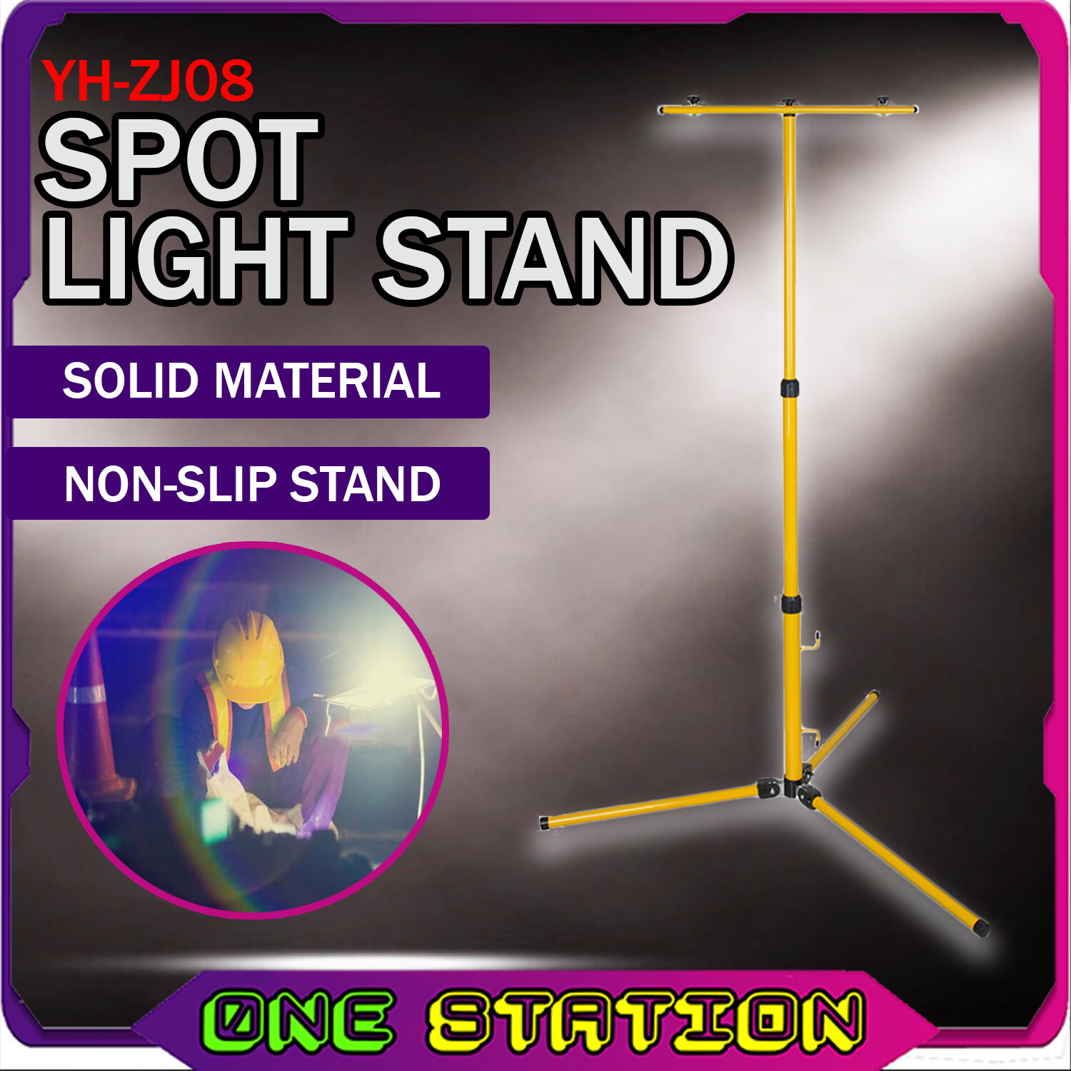 Spotlight Stand Flood Light Spot Light Portable Spotlight Stand Flood ...