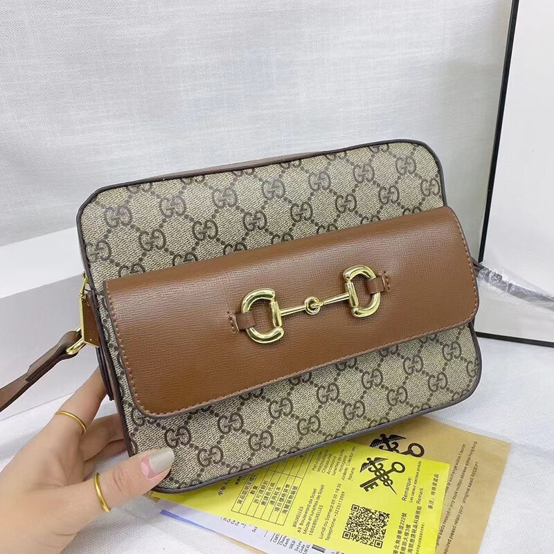 VCVX GG ดีไซน์ใหม่2021เกาหลีแฟชั่นสไตล์กระเป๋าสแควร์กระเป๋ากันน้ำ PU ...