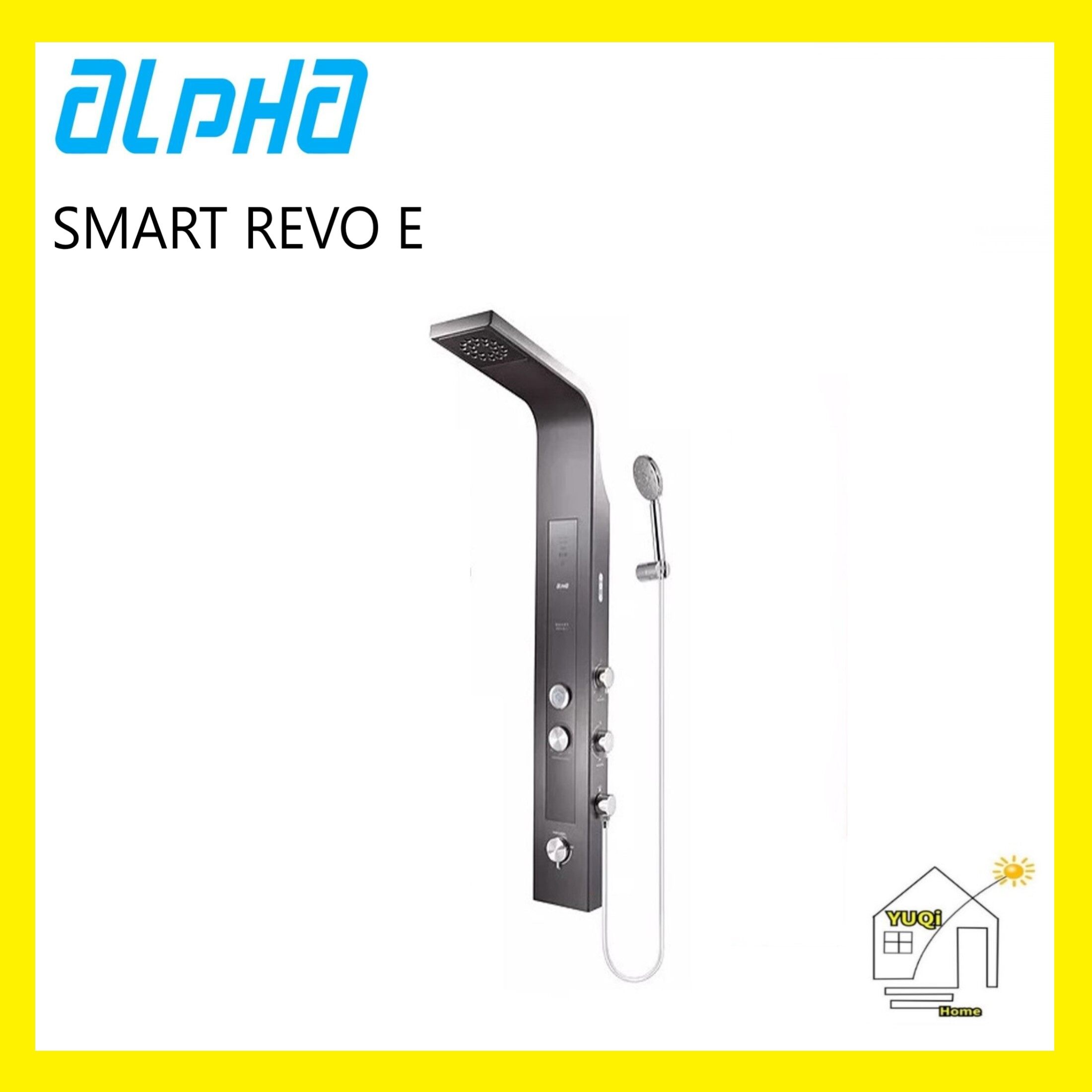 ALPHA - SMART REVO E Rain Shower Instant Water Heater (Non Pump) | Lazada
