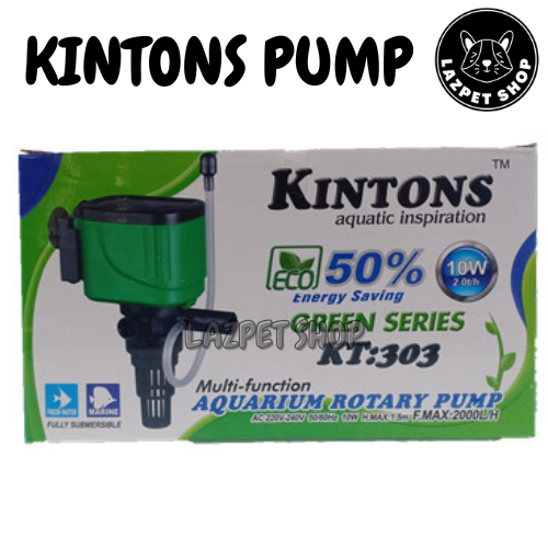 KINTONS KT301 / KT:303 MULTI-FUNCTION AQUARIUM ROTARY PUMP | Lazada