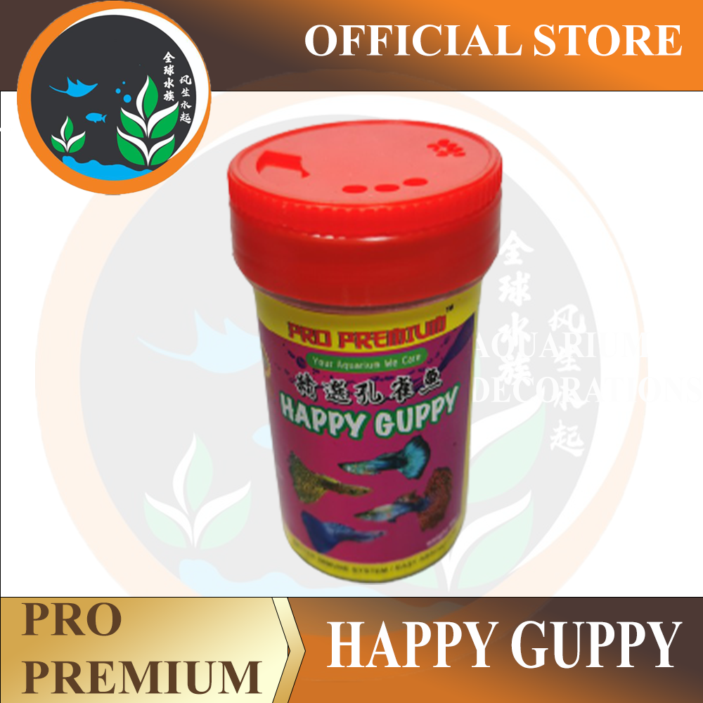 PRO PREMIUM HAPPY GUPPY | Lazada