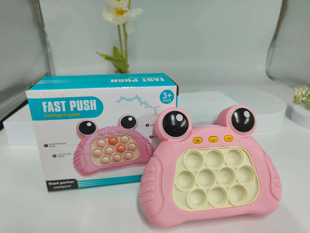 Toys for kids boy Frog shape POP IT Model Press Press Music Extractor ...