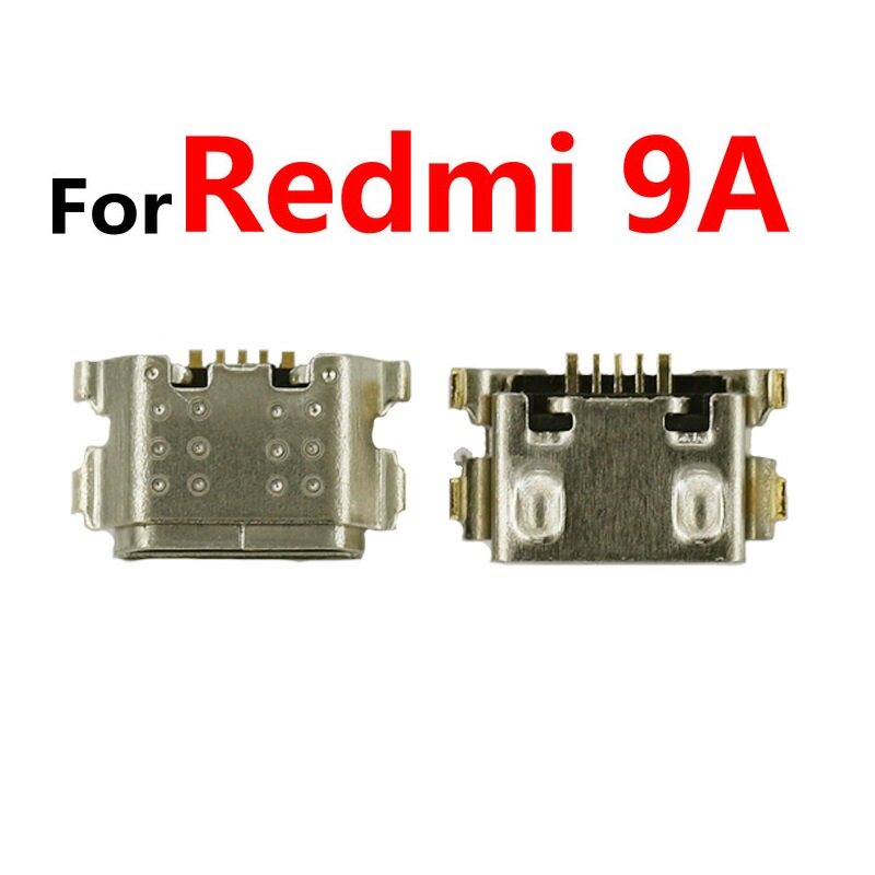 New Micro USB Plug Charging Port Connector Socket For Xiaomi Redmi 9A ...