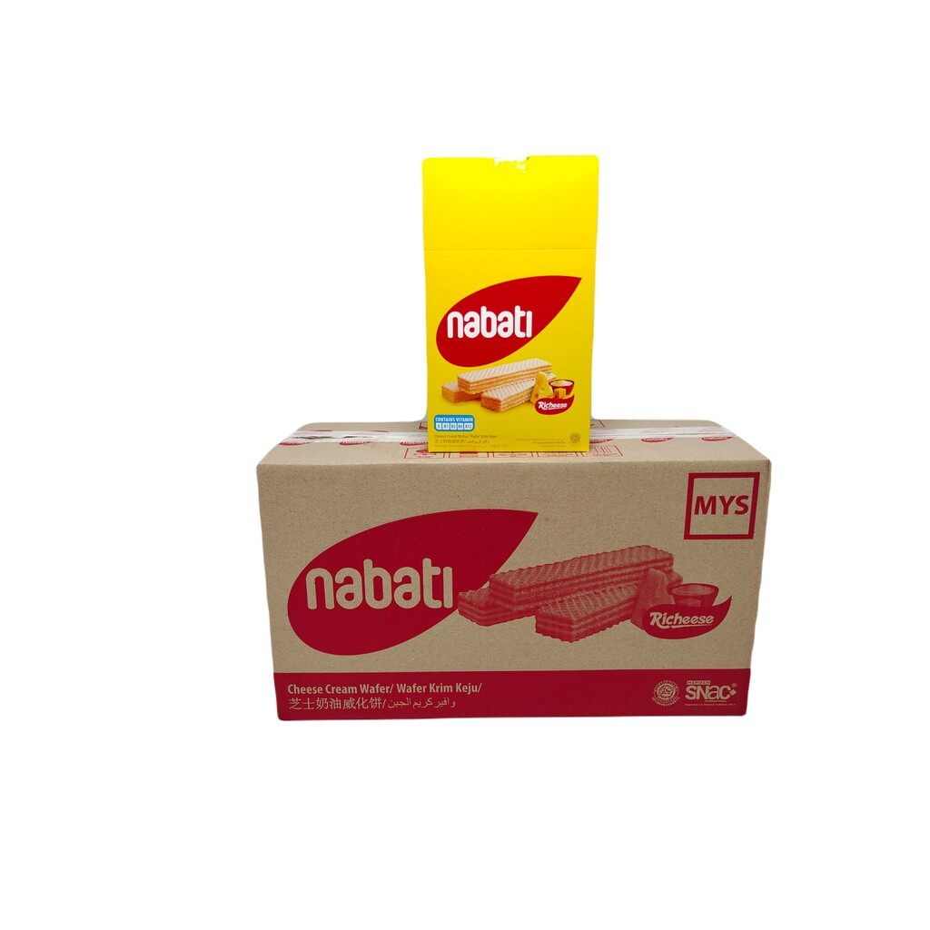 [CARTON DEALS] Nabati Wafer Cheese / Chocolate / Peanut Butter 7gm x 20 ...