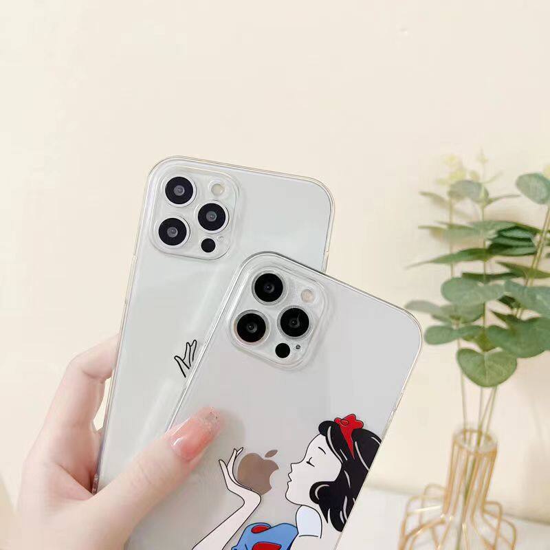เจ้าหญิงกรณีโทรศัพท์สำหรับ iPhone 11 1213 Pro Max XS Max 11 12 13 XR 7 ...