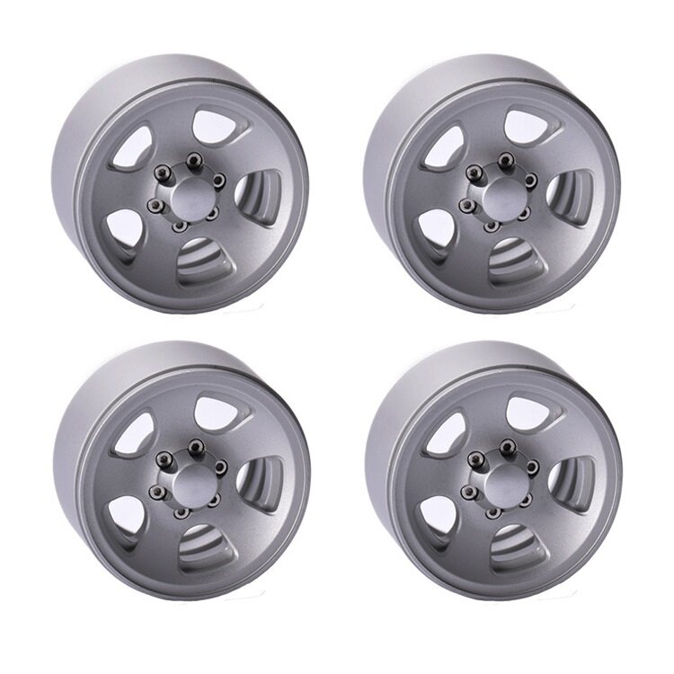 4PCS RC Crawler 110 Alloy Wheel Rim 1.9 Inch Beadlock Classic Metal ...