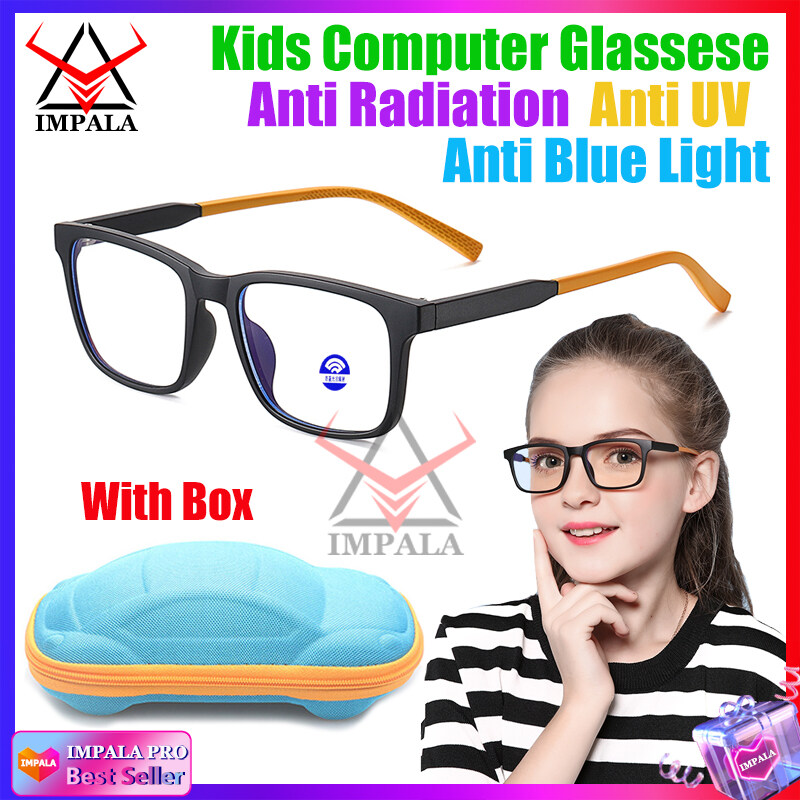 Ins Square Anti Blue Light Eyeglasses กรอบโลหะย้อนยุคแว่นตาป้องกันรังสี ...
