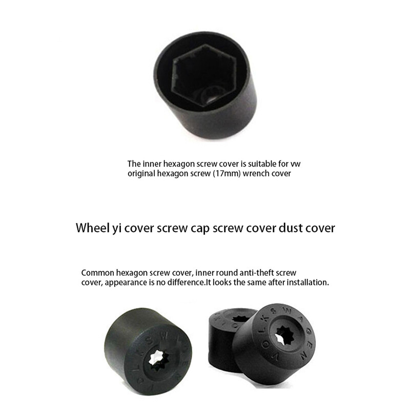 20Pcs Wheel Nut Auto Hub Screw Cover Wheel Nut Bolt Head Cover Cap ...