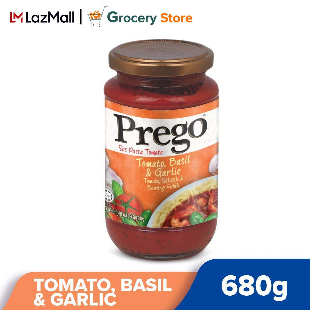 Prego Tomato Basil & Garlic Pasta Sauce 680g | Lazada