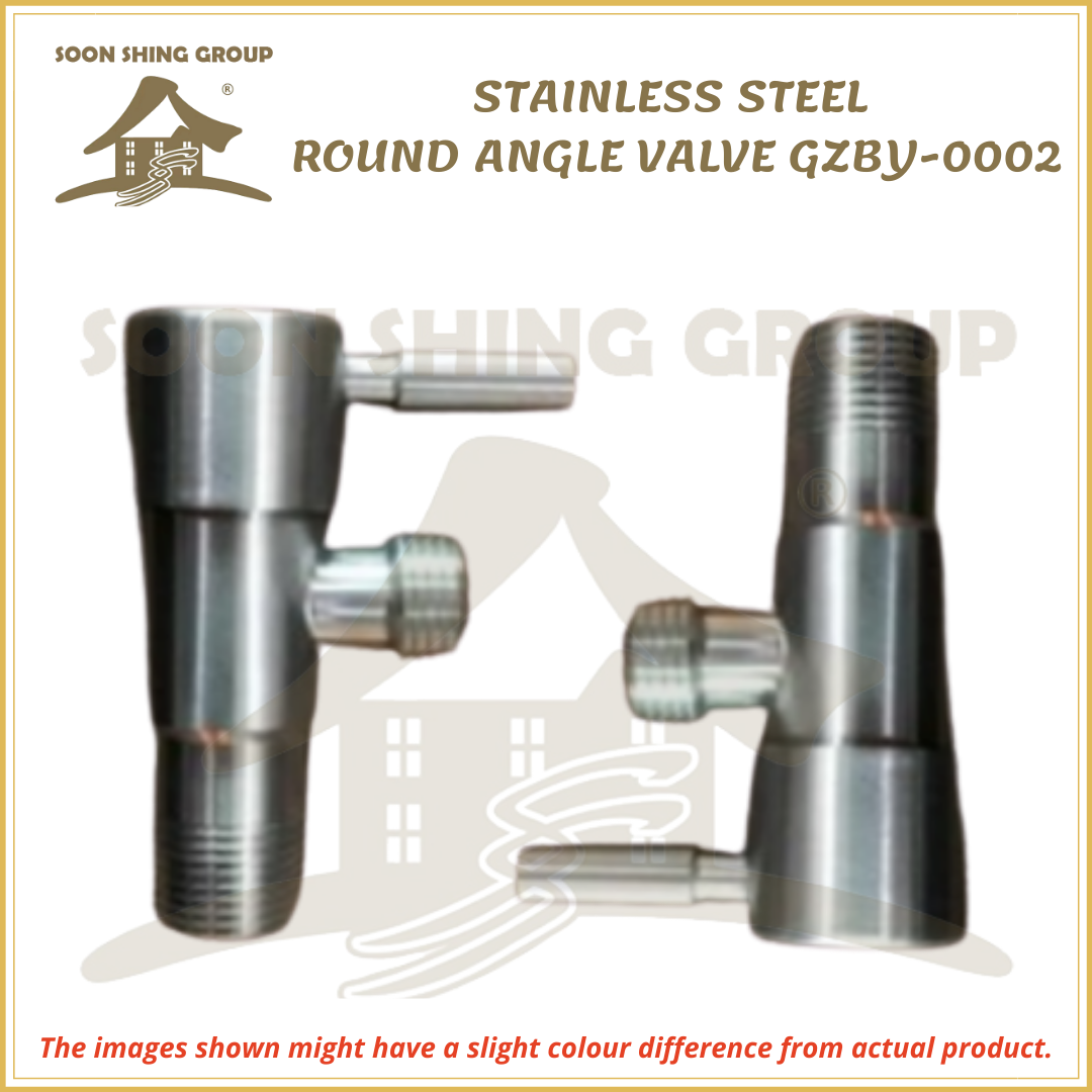 STAINLESS STEEL ROUND ANGLE VALVE GZBY-0002 | Lazada