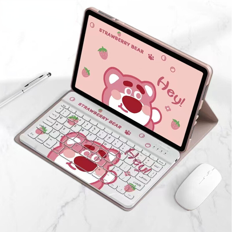 Detachable Wireless Bluetooth Keyboard Mouse Case for OPPO Pad Air 10. ...