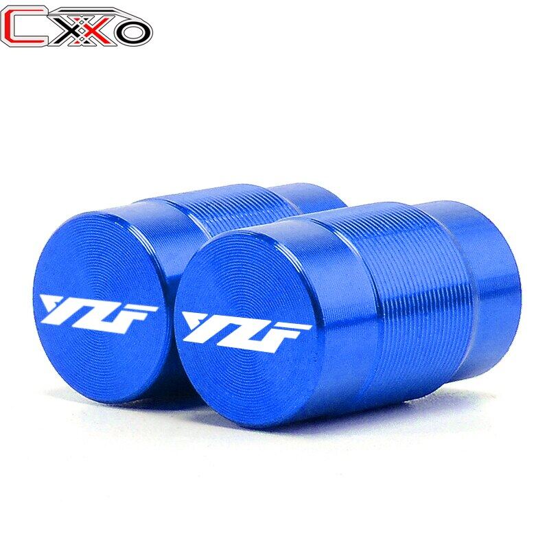 รถจักรยานยนต์ Cnc ยางวาล์วหมวกต้นกำเนิดครอบคลุมสำหรับ Yamaha Yzf R1 R3 ...