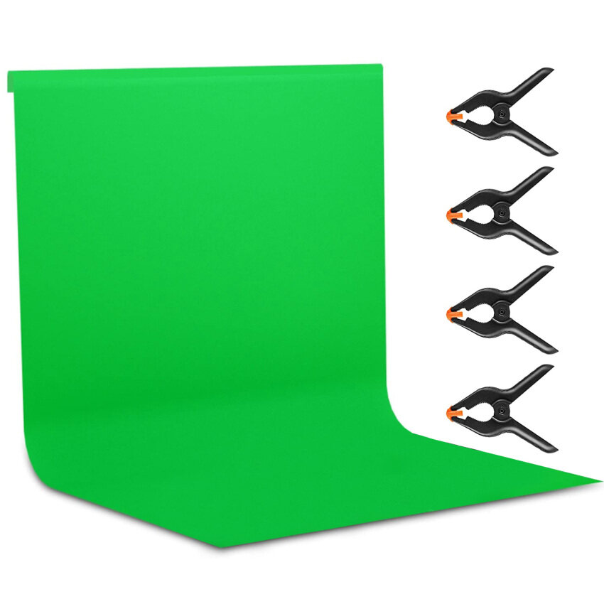 Wowstar Greenscreen Photo Studio Background, 2 x 3 m Foldable Green ...