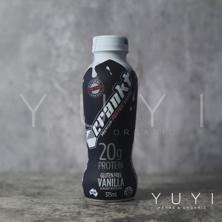 【Crankt】Protein Shake Chocolate (Gluten Free) - 375mL | Lazada