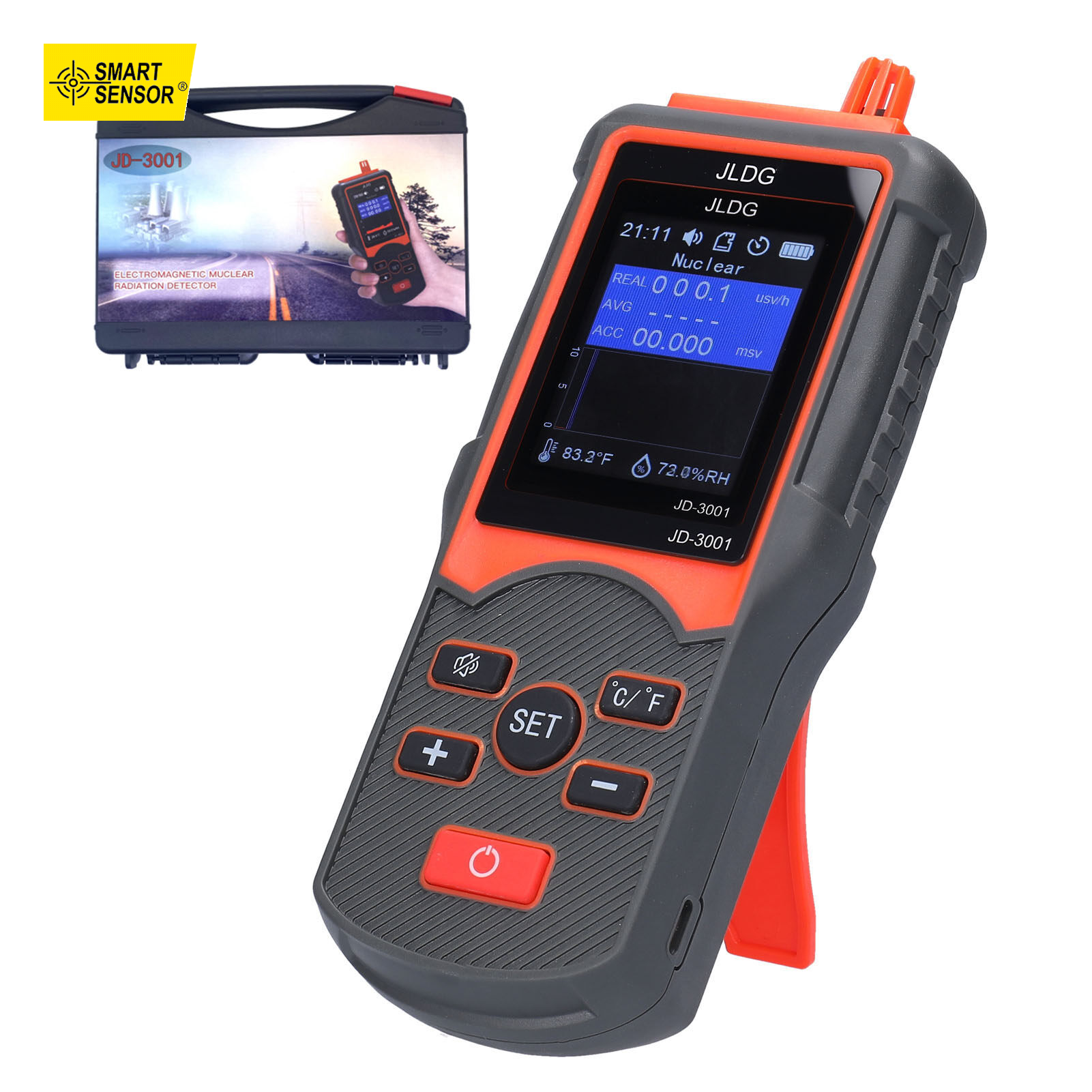 Sensor Cerdas JD-3001 Multifungsi, Penghitung Geiger dan Detektor ...