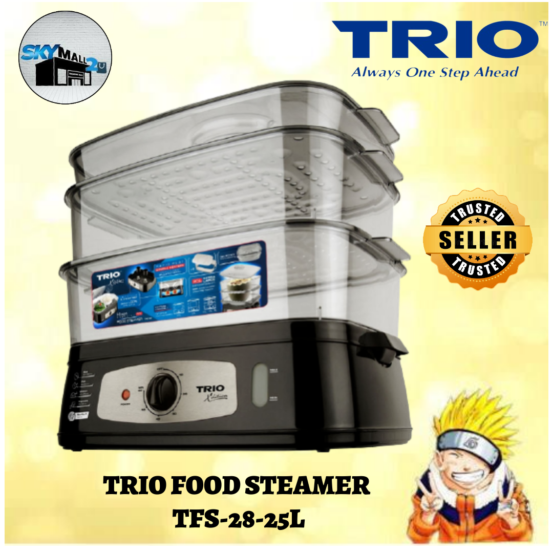 TRIO FOOD STEAMER TFS-28-25L | Lazada