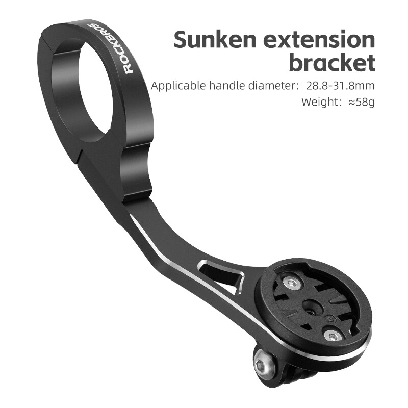 ROCKBROS Bicycle Bracket Multifunction Extension Mount For Speedometer ...