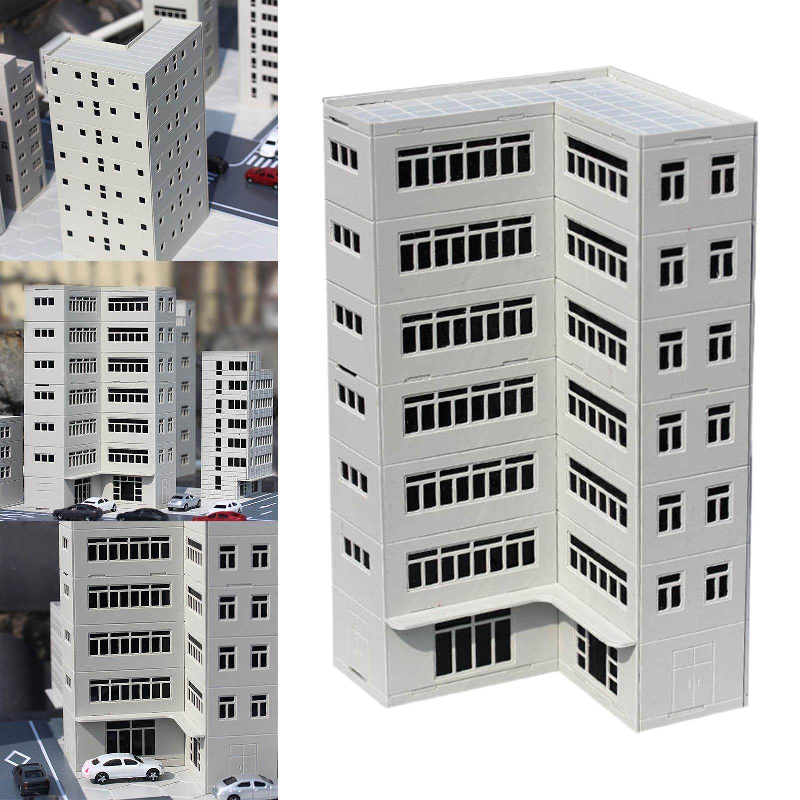 Dolity Miniature City Apartment Diorama Landscape for DIY Building ...