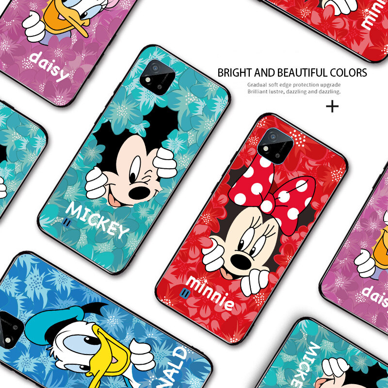 ปลอกกรณีสำหรับ Realme C21Y Realme C21 Realme C11 2021 Realme C20 C20A ...