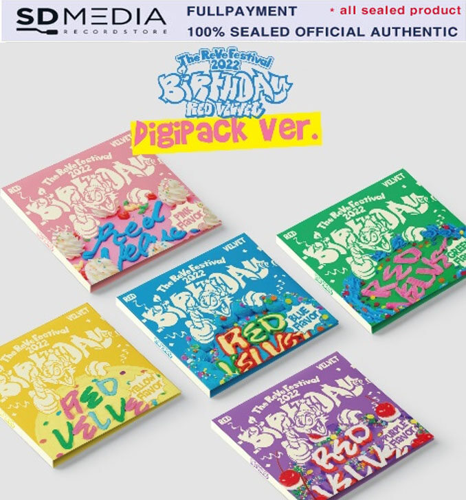 RED VELVET - [DIGIPACK] วันเกิด The ReVe เทศกาล2022อัลบั้ม | Lazada.co.th