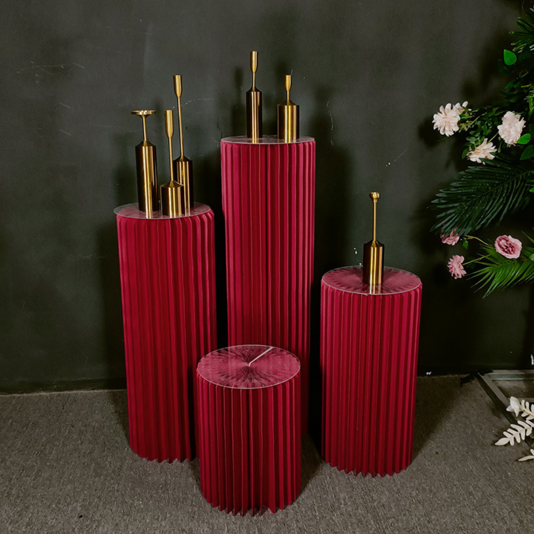 Wedding Origami Dessert Table Birthday Party Cake Decoration Paper Cake ...