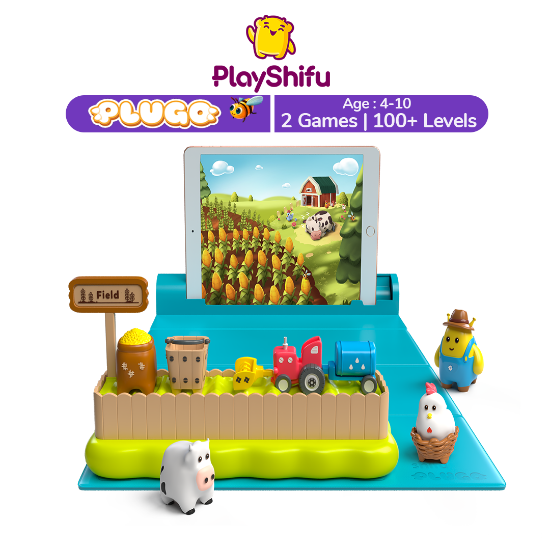 PlayShifu Plugo Farm - Interactive Farm Toy Kit for Kids | Education ...