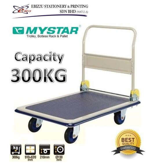 Mystar Platform Trolley MS-301 - 300KG Loading Capacity | Lazada