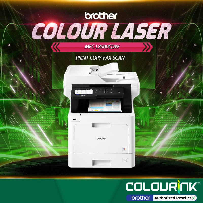 Brother MFC-L8900CDW Wireless A4 Colour Laser Printer ADF Auto 2 side Mobile NFC Duplex Heavy ...