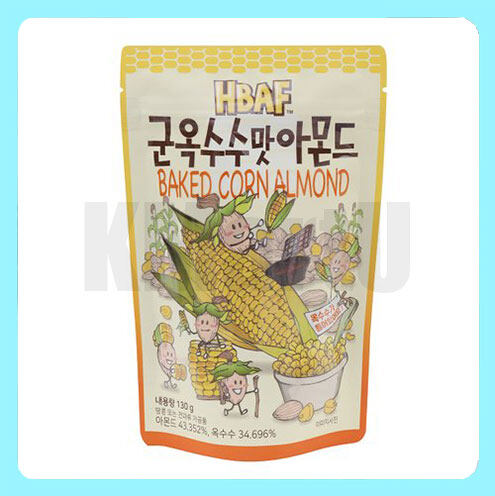 HBAF Korean Seasoned Almonds Snack 40g 120g 12 Flavor (,Honey butter,Garlic bread,Cookie and ...