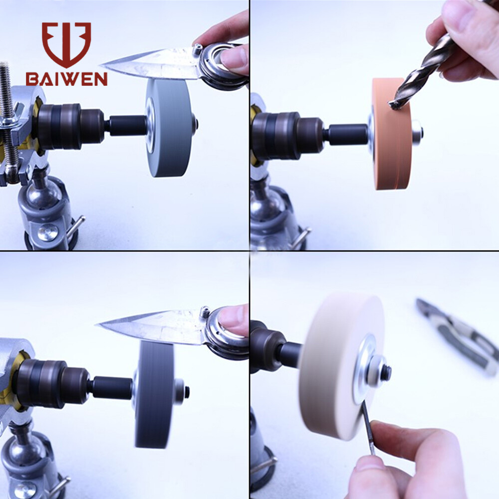 BAI WEN 75mm Ceramic Stone Grinding Wheel Silicon Carbide/White ...