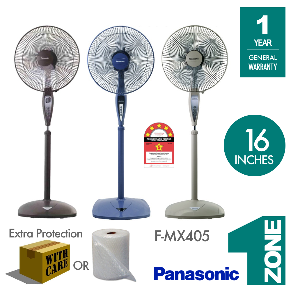 Panasonic 16" Stand Fan Slim Powerful - Model F-MX405-CA/BN/BC | Lazada