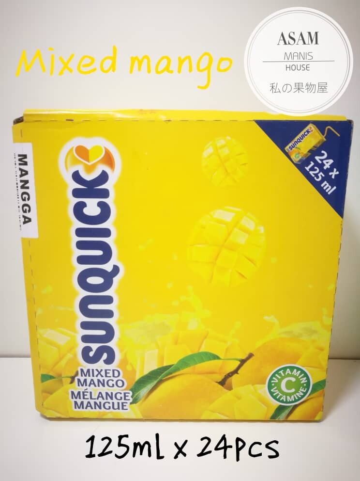 Sunquick Assorted Fruit Juice [Mixed Mango / Berries / Orange / Apple ...