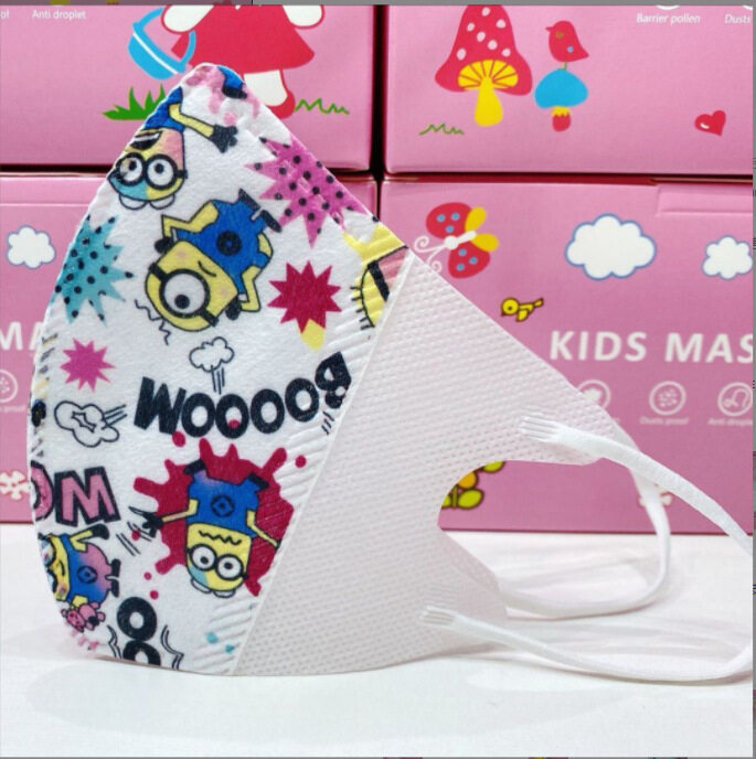 [Ready Stock] 50pcs 3D Mask Kid Mask 3-ply Kids Duckbill 3D Disposable ...