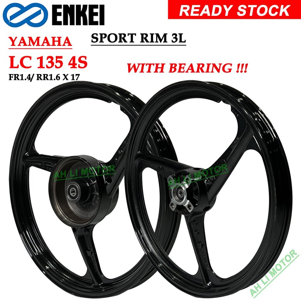 ENKEI 3L SPORT RIM, HONDA RS 150, YAMAHA LC 135 4s, Y 125 ZR/ LC 135 5s ...