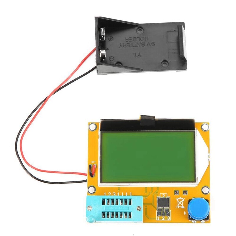 LCD Display Graphical Transistor Tester Resistor Inductance Capacitance ...
