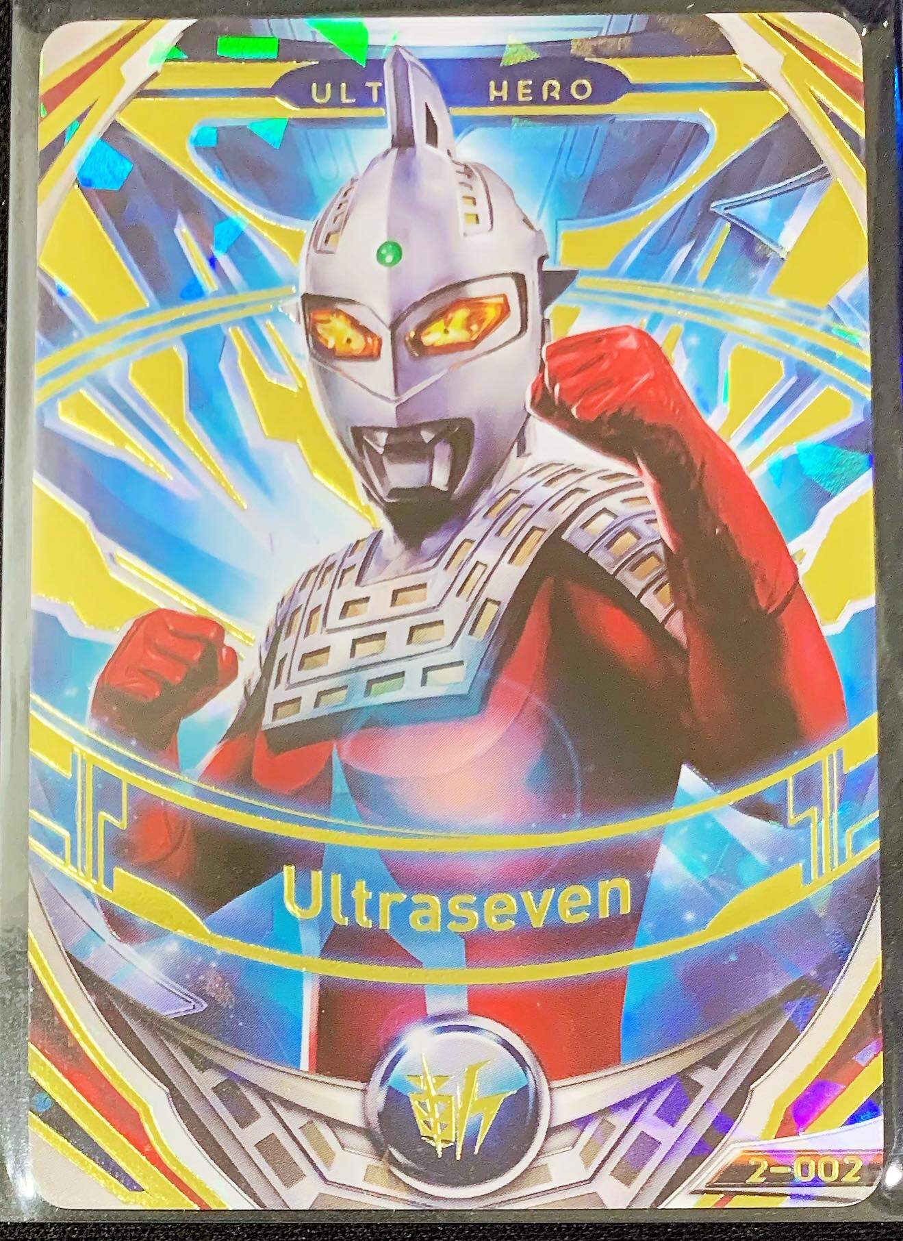 (MY Ver.2) (UR)Ultraseven (Scannable) Ultraman Fusion Fight Games Card ...