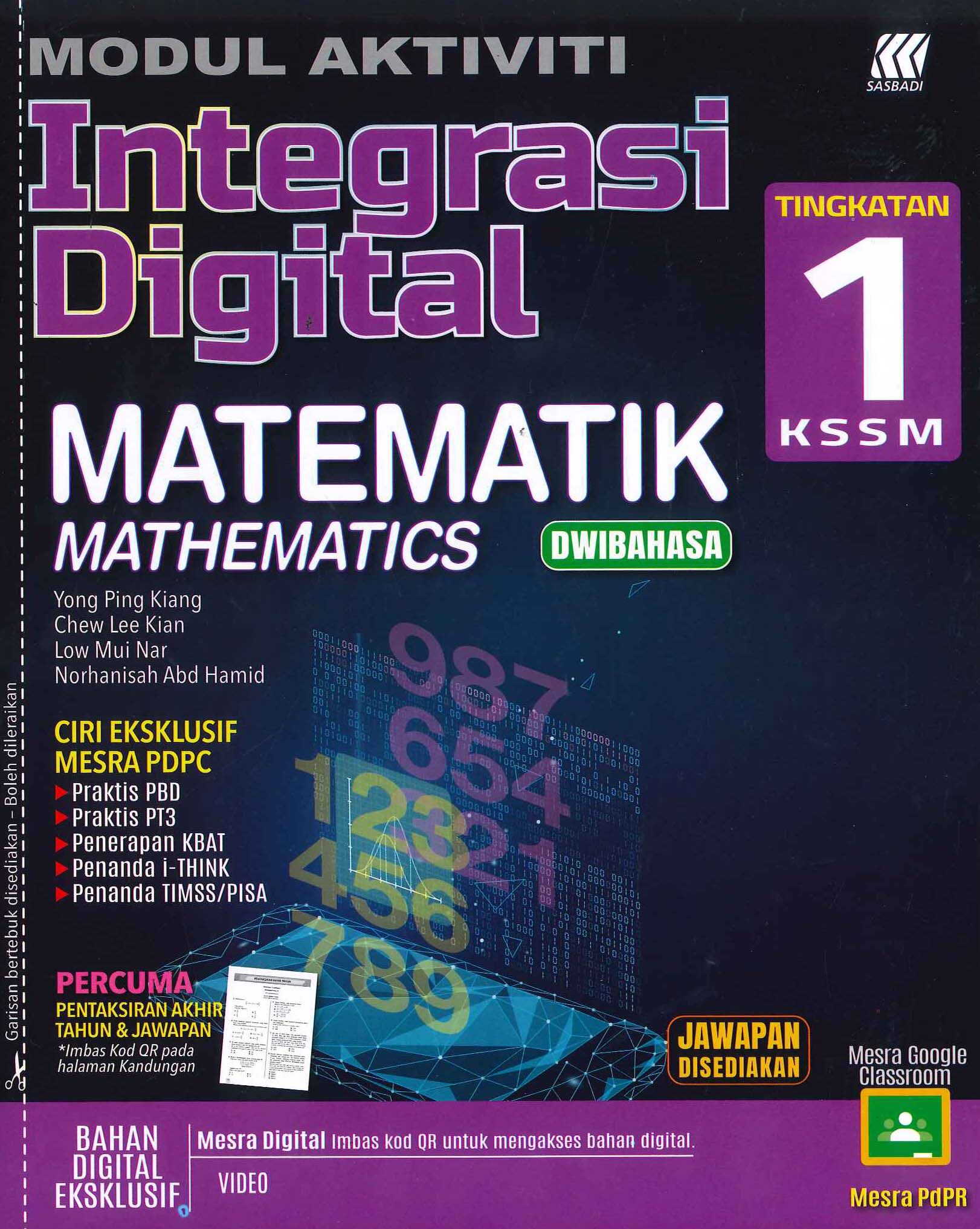 SASBADI MODUL AKTIVITI INTEGRASI DIGITAL MATEMATIK / MATHEMATICS ...