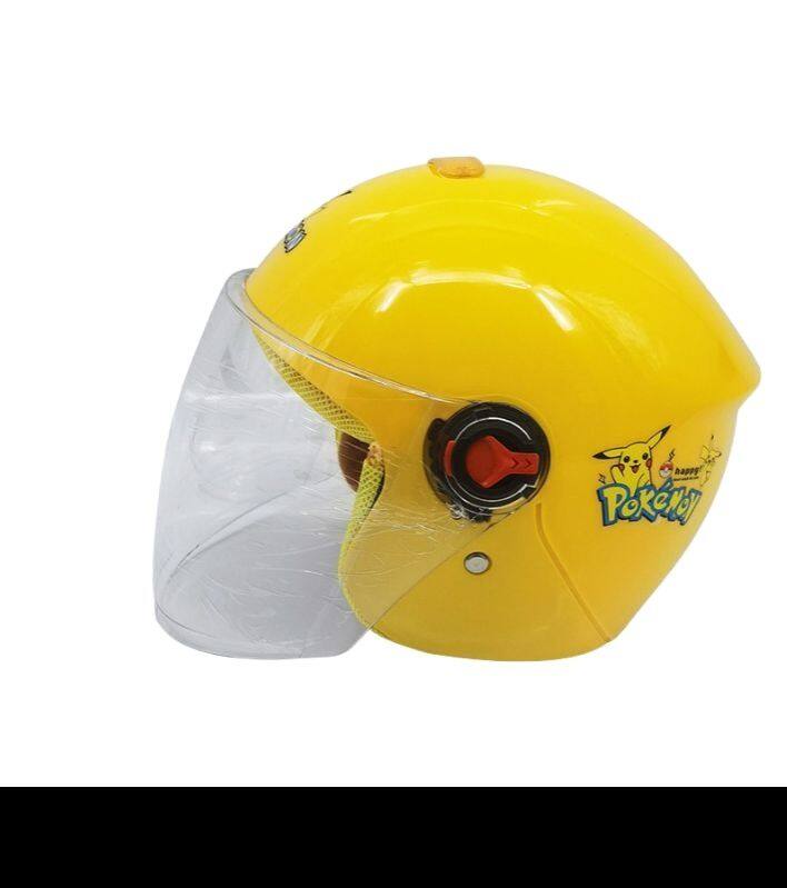 HERO Kids Helmet Motorcycle for Big Kid Half Face Plain Colour Topi ...
