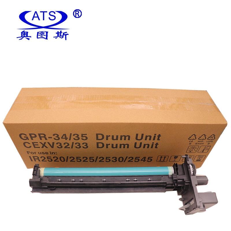 กลองหน่วย GPR-34 35 NPG-50 51 C-EXV32 33สำหรับ Canon IR 2520 2525 2530 ...