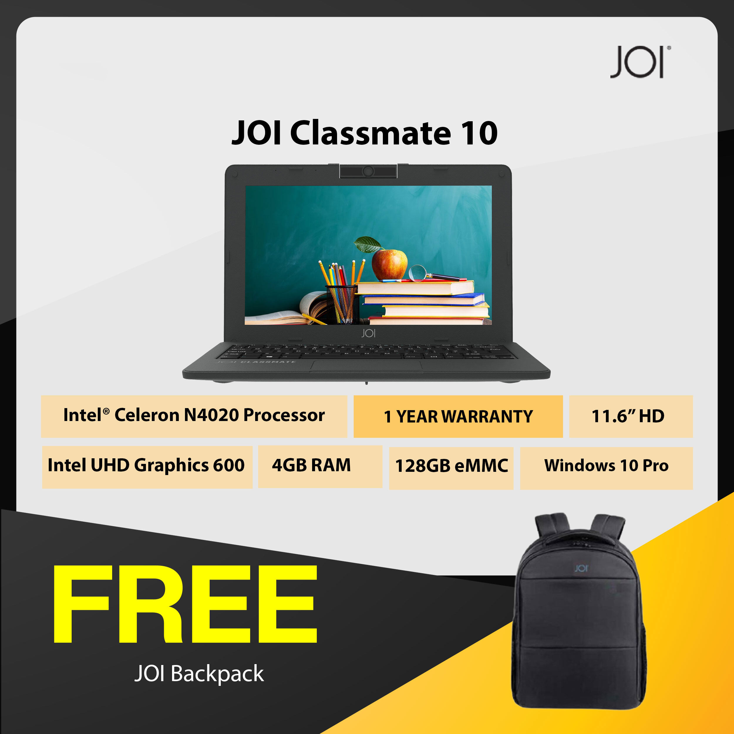 JOI Classmate 10 Price in Malaysia & Specs - RM898 | TechNave