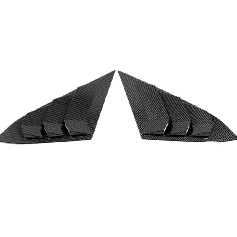 Rear Window Triangular Carbon Fiber for Honda Civic 10Th 2017 2018 2019 ...