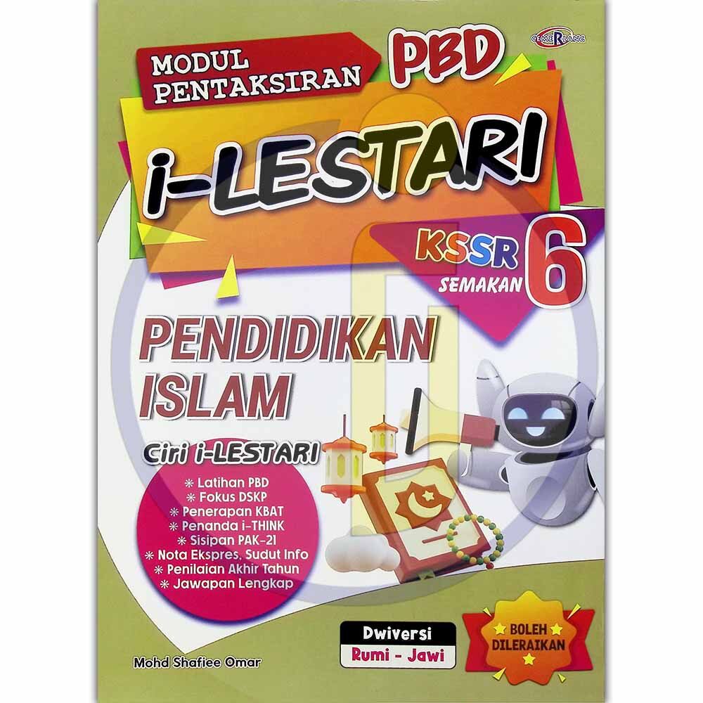 [Intelligent] Cemerlang Modul Pentaksiran Pbd I-Lestari Tahun 6 KSSR 2023 | Lazada