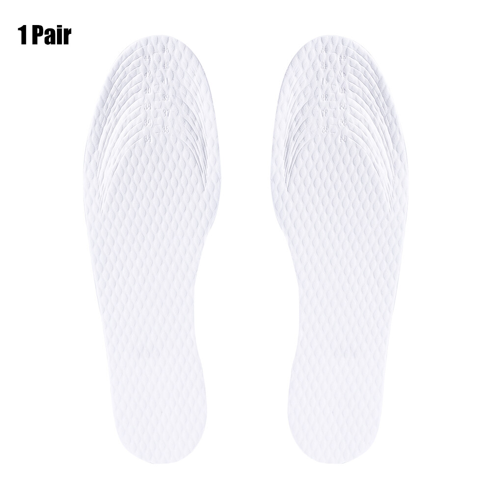10Pairs Disposable Insoles Nature Wood Pulp Insoles Breathable Sweat ...
