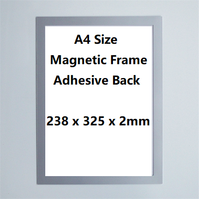 A3/A4 Size Magnetic Display Board Frame Photo Poster Certificate Frame ...