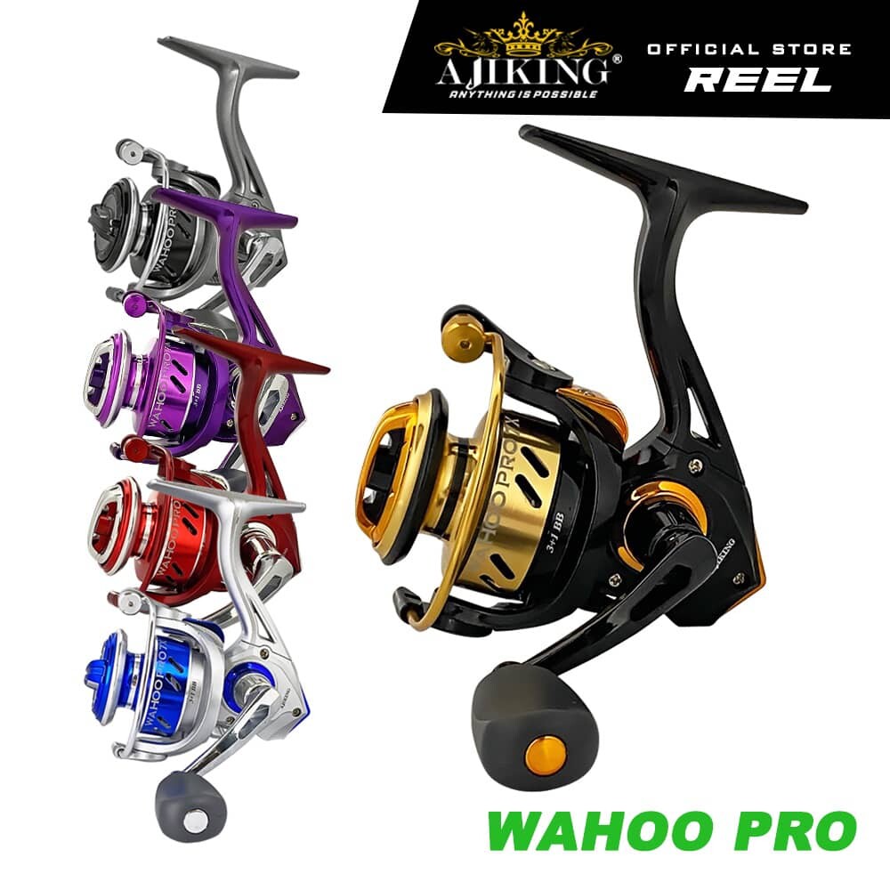 Ajiking Wahoo Pro 5x 7x Ultralight Spinning Reel | Lazada
